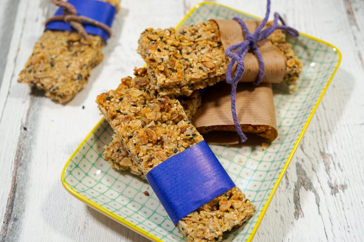Protein Müsliriegel selber machen - Natürlich Lecker